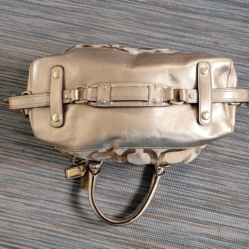 Coach Madison Sabrina Convertible Strap Gold - Gem